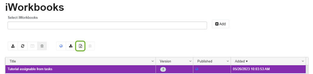 Fields assignable from tasks | iCL Documentation