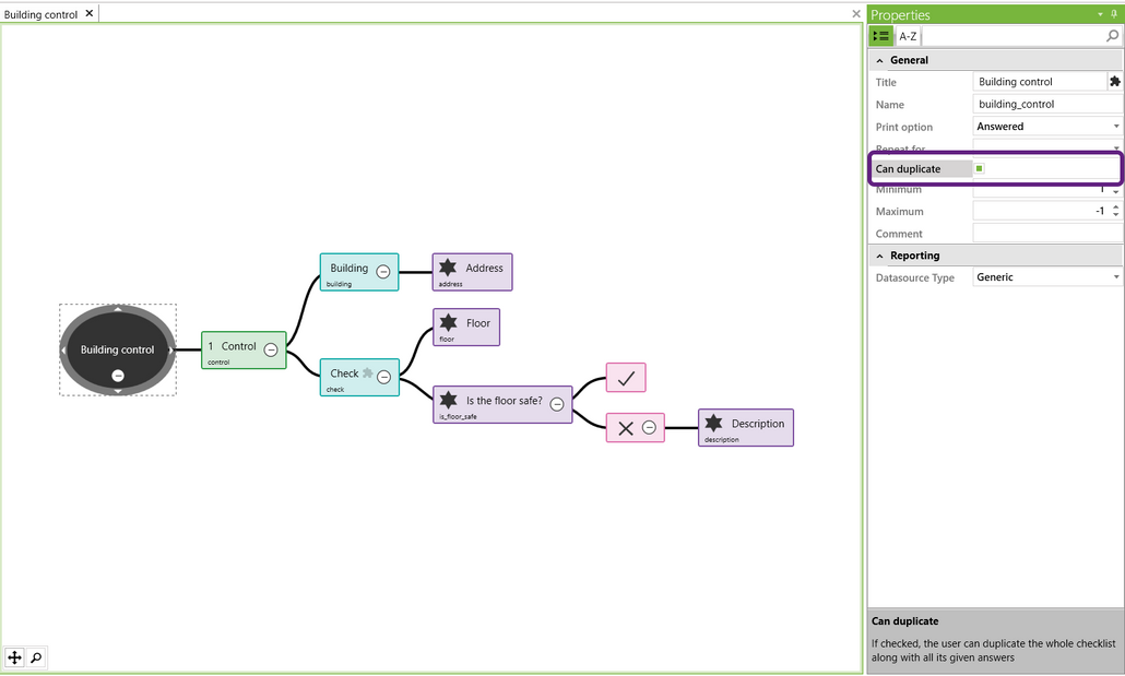Duplicating areas | iCL Documentation