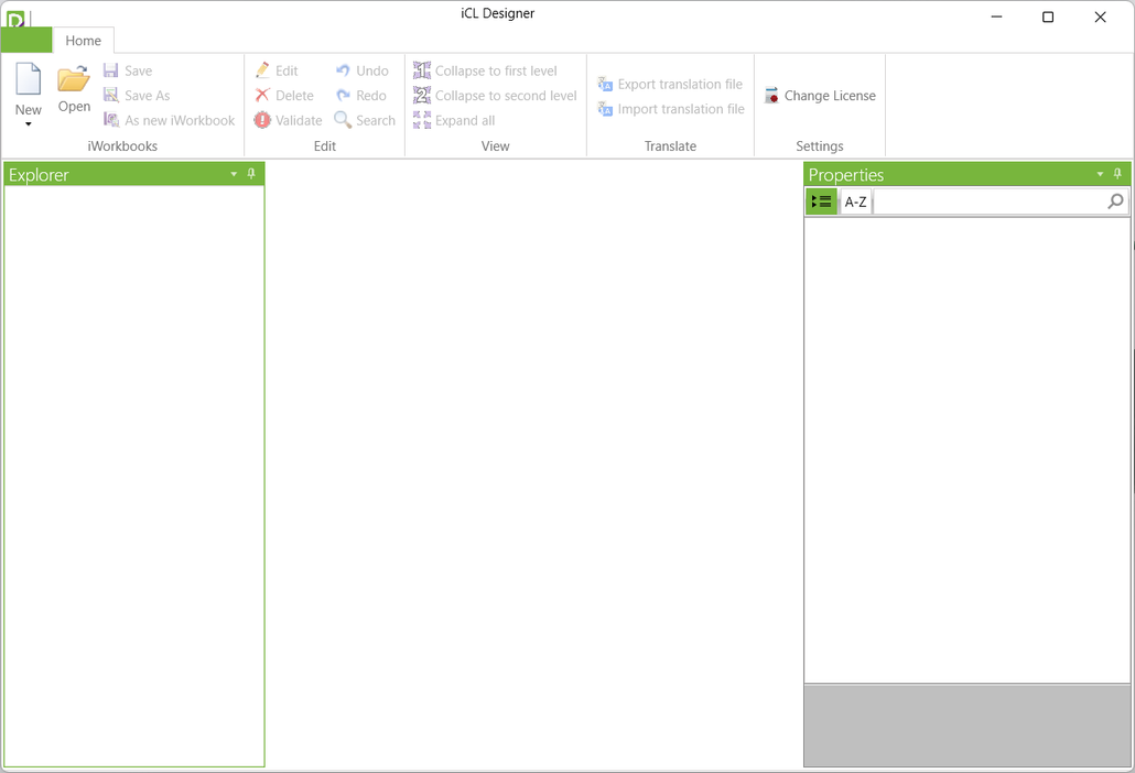 Creating a simple workbook | iCL Documentation