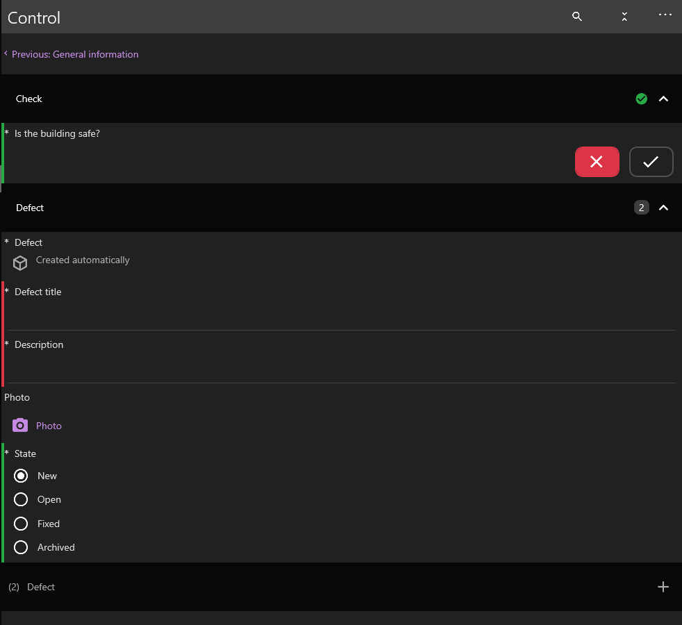 Working with defects | iCL Documentation
