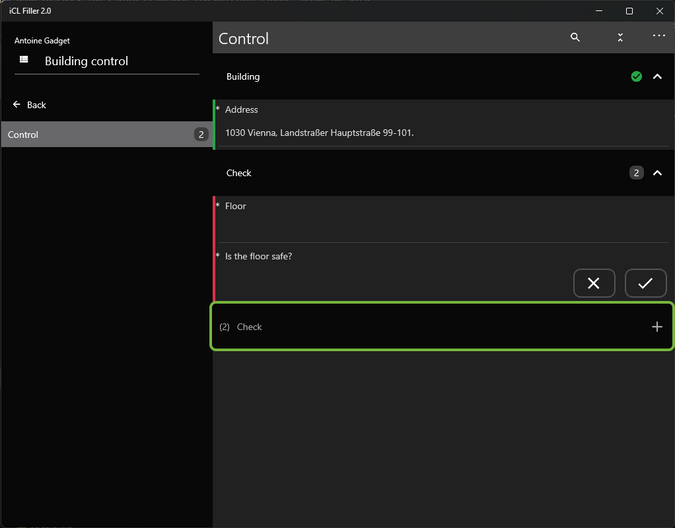Adding repeatable sections | iCL Documentation