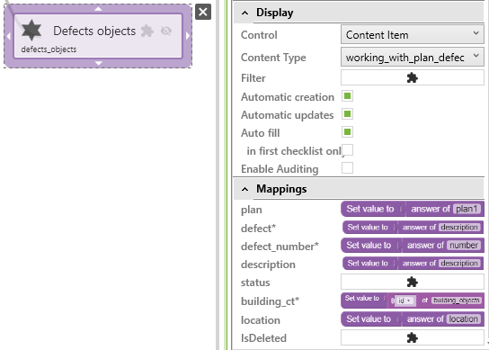 Using plans with defects | iCL Documentation