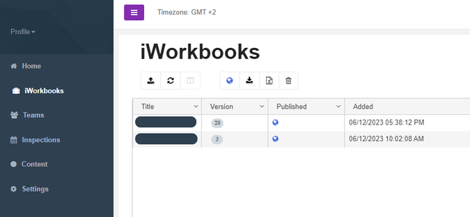 Workbooks | iCL Documentation