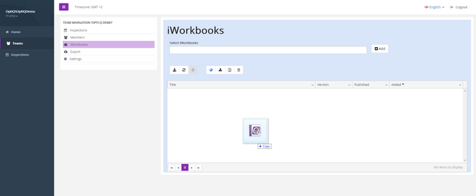 Managing workbooks | iCL Documentation