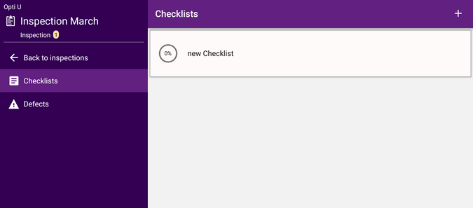 Eine Checkliste ausfüllen | iCL Documentation